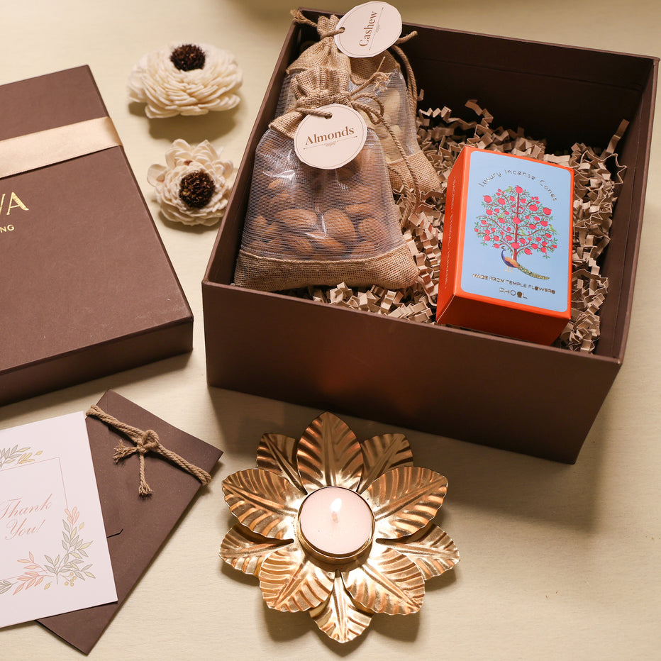 Diwali Traditional Touch Gift Box – Festive Hamper | Boxiva Gifting ...