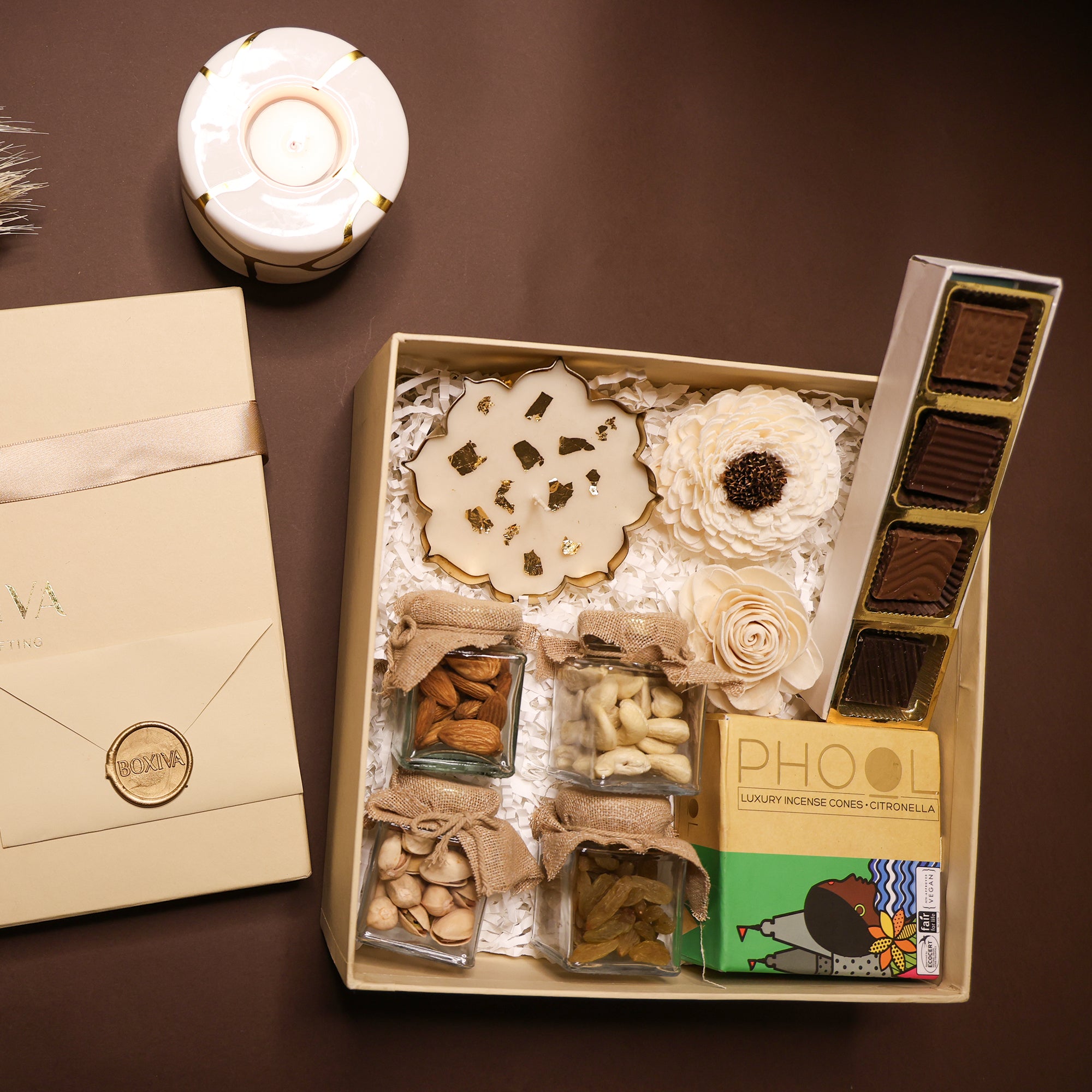 Diwali Perfect Hamper Premium Festive Gift Box Boxiva Gifting