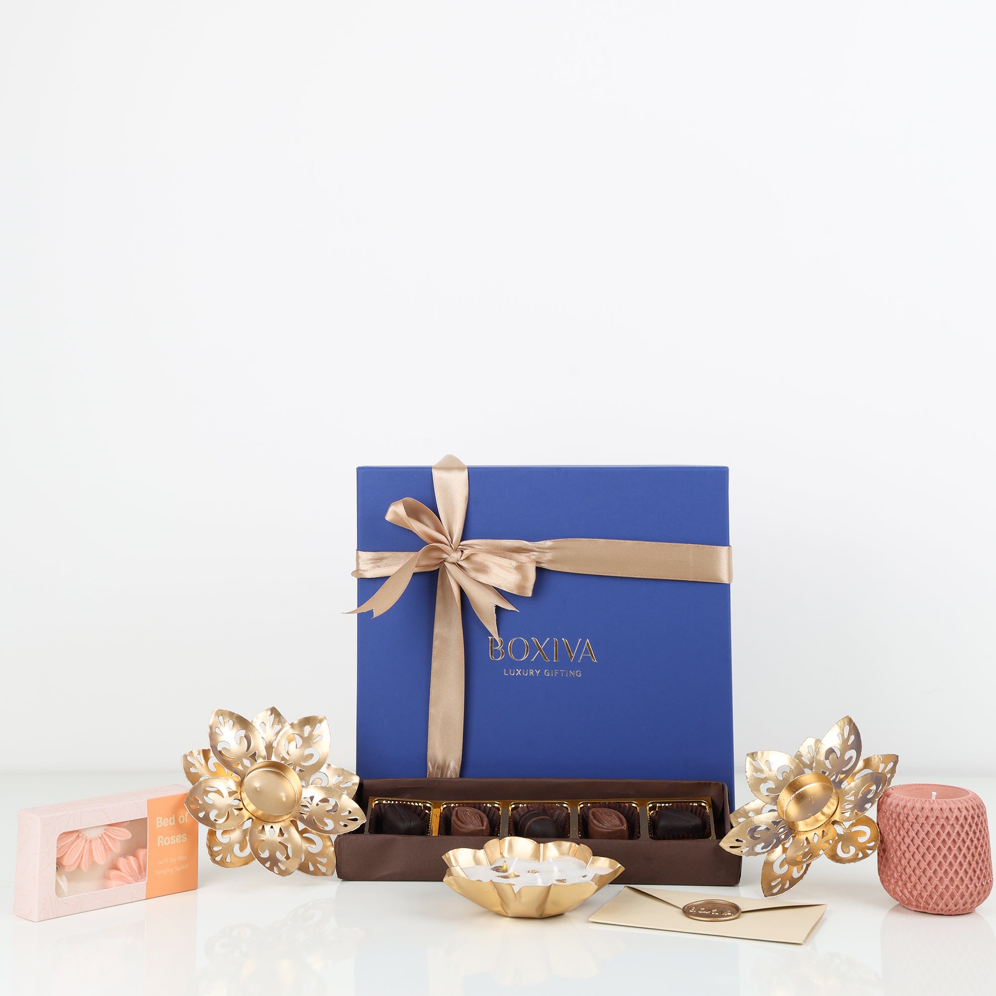 The Golden Diwali Hamper – Luxurious Festive Gift Box | Boxiva Gifting ...
